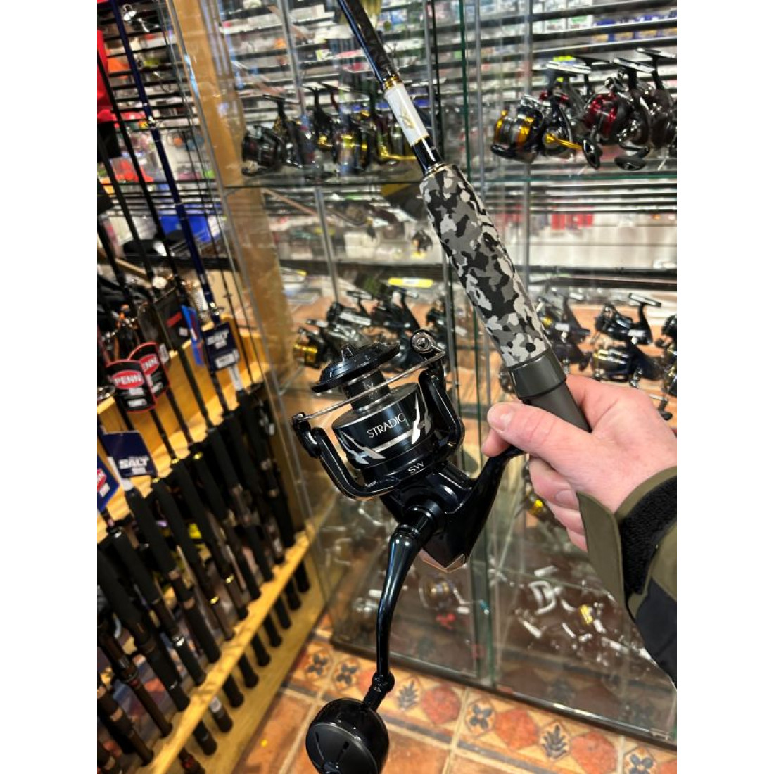 Yuki Nuba No Limits Boat Rod and Shimano Stradic SW-B 10,000 Saltwater Reel